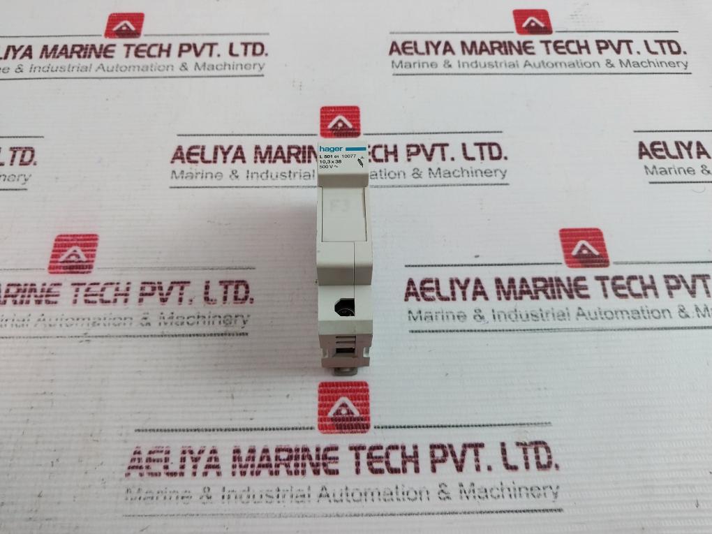 Hager L 501 01 10077 Fuse Holder 500V~ – Aeliya Marine Tech
