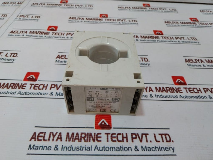 Holec Hf5 Current Transformer 500/5A, Kv 0.72/3/-hz 50-60 – Aeliya ...