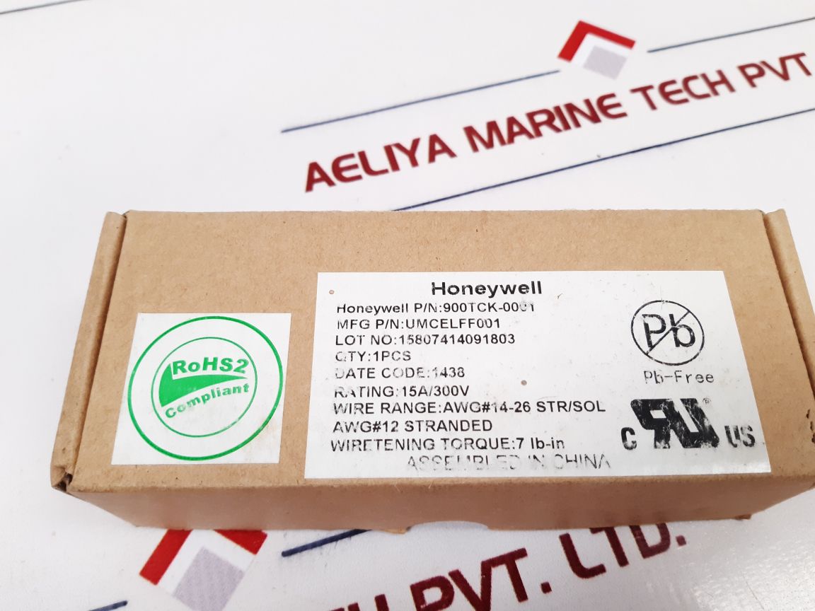 Honeywell 900Tck-0001 Terminal Block – Aeliya Marine Tech