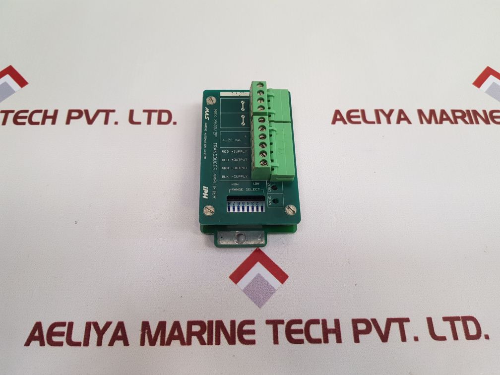 IPH Mas 2600/2P Transducer Amplifier – Aeliya Marine Tech