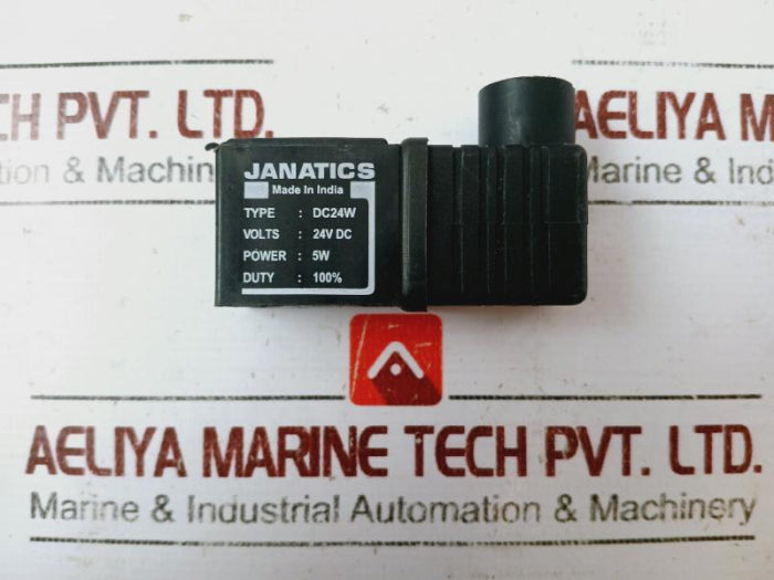 Janatics Dc24W Solenoid Coil 24V Dc 5W – Aeliya Marine Tech