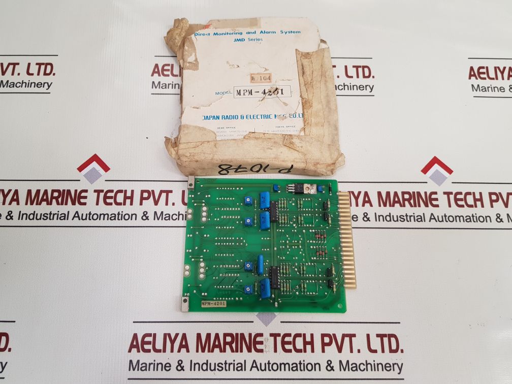 Jrcs Jmd Series Mpm-4201 Pcb Card – Aeliya Marine Tech