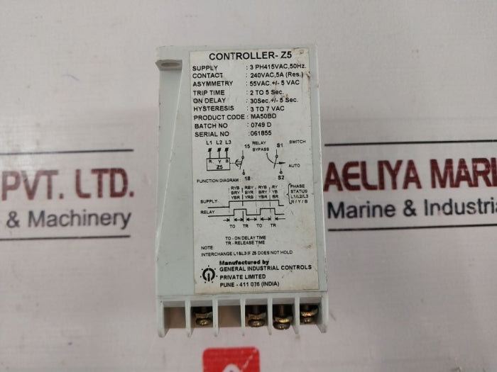 Larsen & Toubro Controller-z5 Single Phase Preventer Relay – Aeliya ...