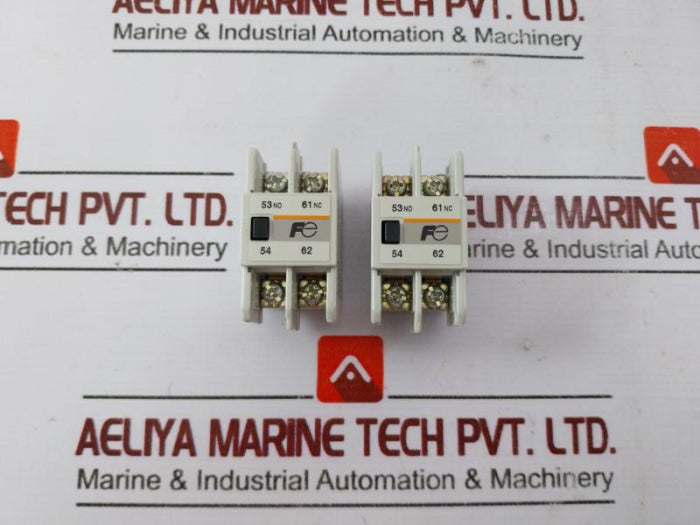 Lot Of 2X Fuji Electric Sz-A11 Auxiliary Contact Block A600 Q300 Jis C ...