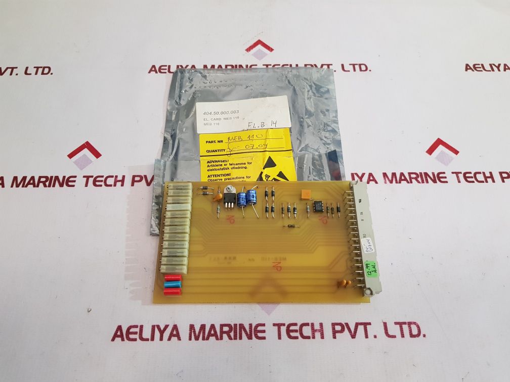 Meb-110 Propulsion Control System Mar-el Electric Card – Aeliya Marine Tech