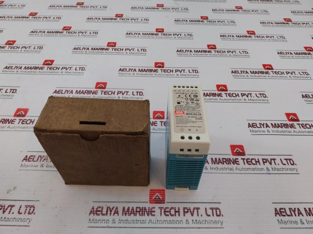 Mean Well Mdr-60-24 Din Rail Power Supply 100-240Vac 1.8A 50/60Hz ...