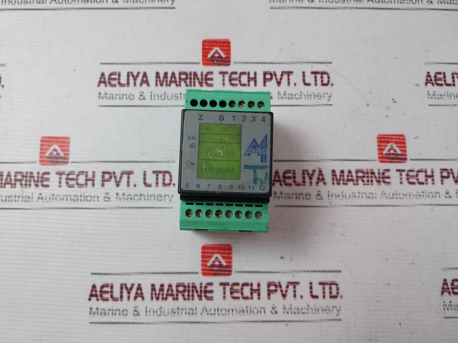 Mescon Technologies 40/3Bo Terminal Block – Aeliya Marine Tech