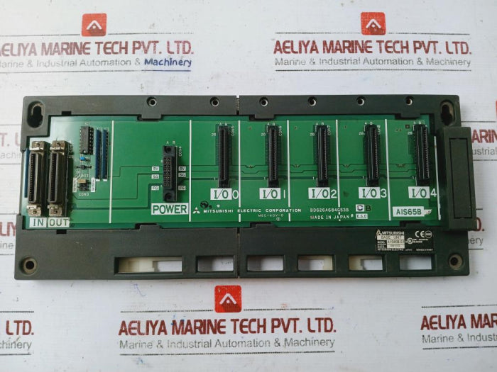 Mitsubishi A1S65B-s1 Rack Extension Base Unit Mec-40V-0 Bd992C176H01 ...