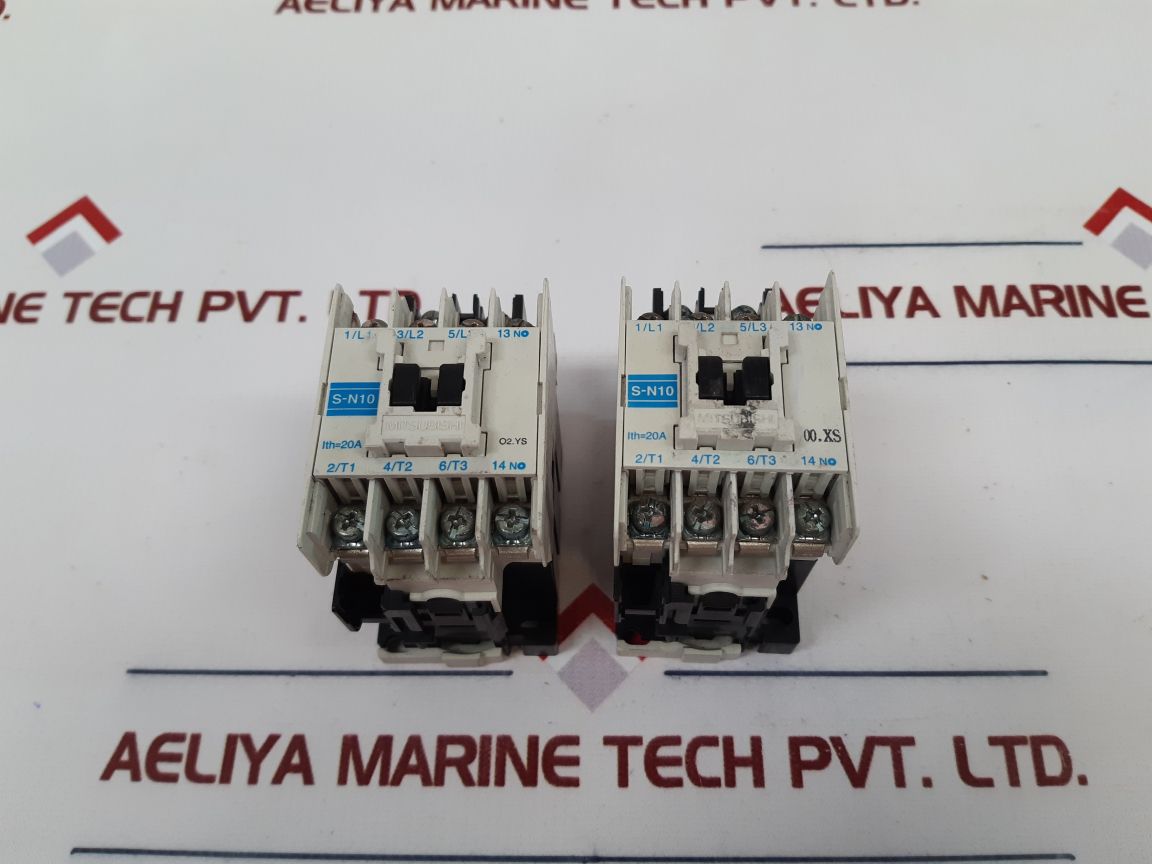 Mitsubishi Electric S-n10 Magnetic Contactor – Aeliya Marine Tech