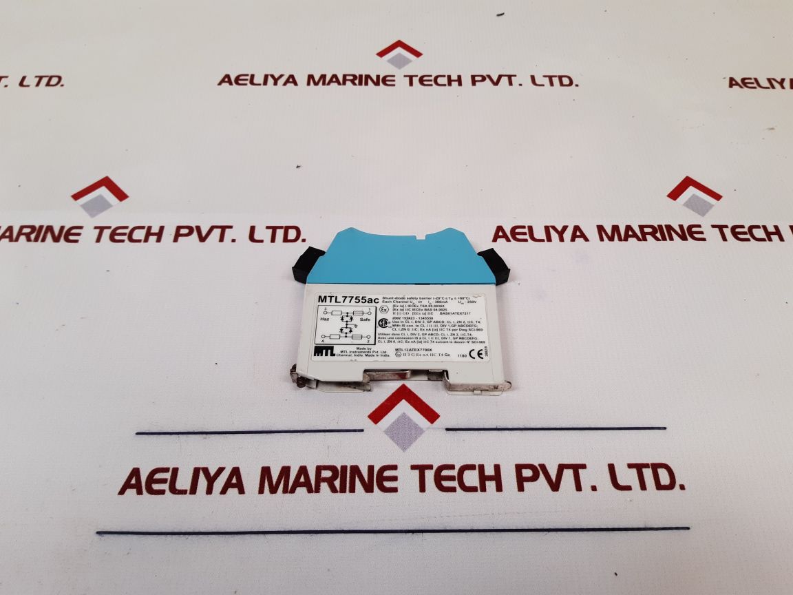 Mtl 7755Ac Shunt- Diode Safety Barrier 300Ma 250V – Aeliya Marine Tech