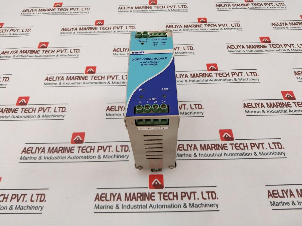 Nandi Dom 20-24@A Diode Oring Module 24Vdc/20Amps – Aeliya Marine Tech