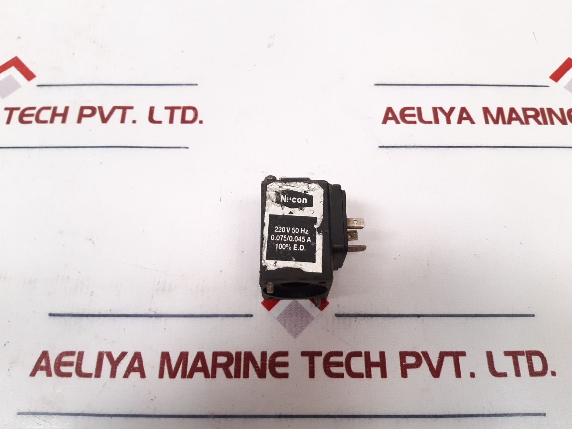 Nucon 0.075/0.045A Solenoid Coil – Aeliya Marine Tech