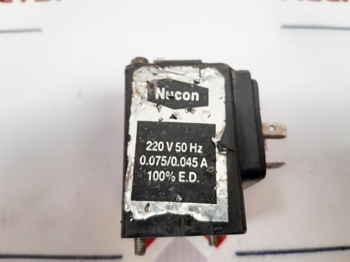 Nucon 0.075/0.045A Solenoid Coil – Aeliya Marine Tech