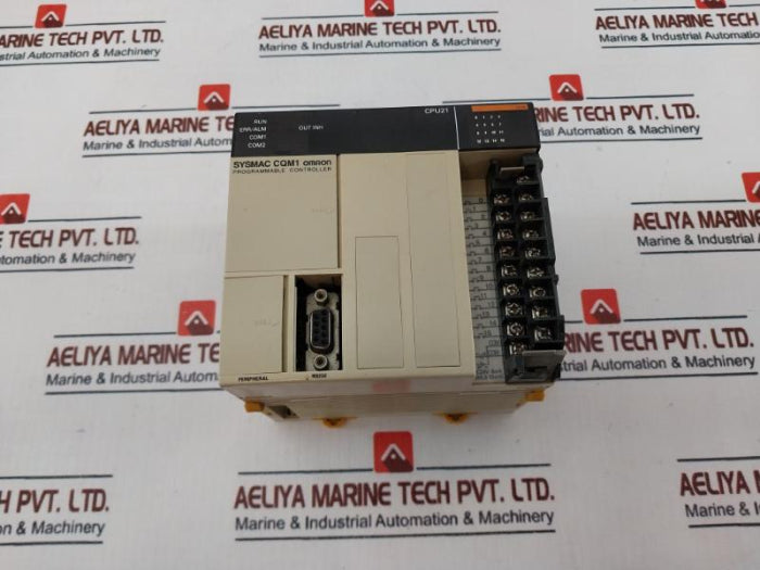 Omron Cqm1-cpu21-e Sysmac Programmable Controller Cpu Unit 24V Dc, 10 ...