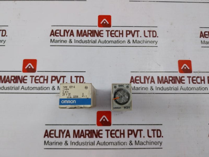 Omron H3Y-4 Timer 0-30 Sec Ac100-120V 50/60Hz – Aeliya Marine Tech