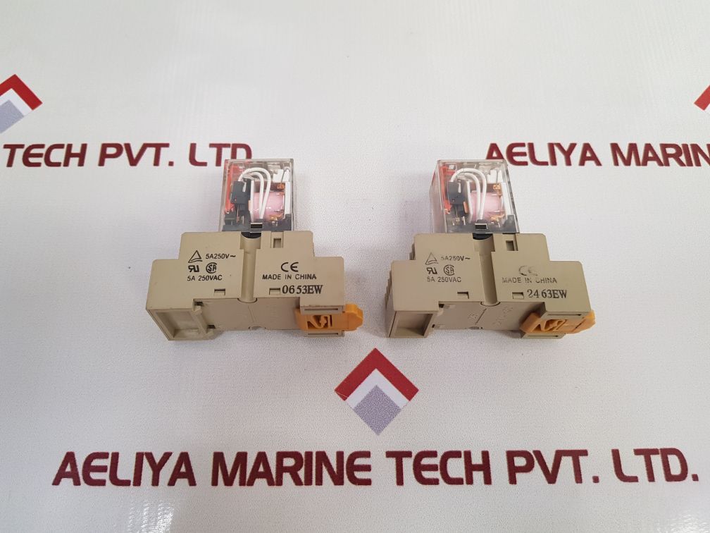 Omron My4In Safety Relay With Base – Aeliya Marine Tech