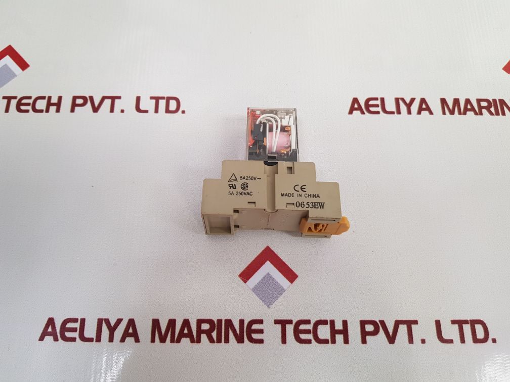 Omron My4In Safety Relay With Base – Aeliya Marine Tech