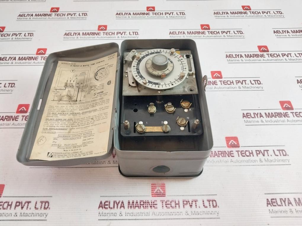 Paragon 8145-20 Time Switch Timer 208-240V 60Hz – Aeliya Marine Tech