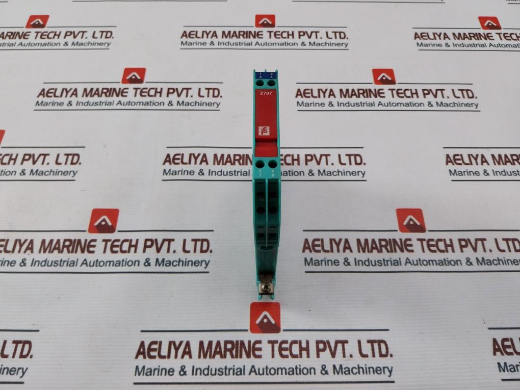 Pepperl+Fuchs Z787 Safe Snap Barrier Safety Relay 250V – Aeliya Marine Tech