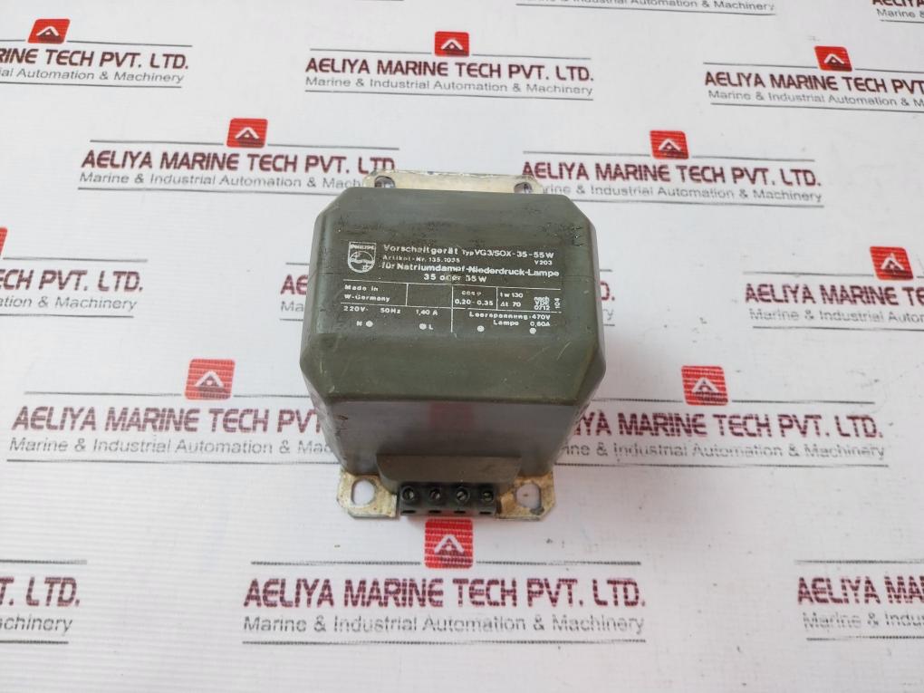 Philips Vg3/Sox-35-55W For Sodium Vapor Low Pressure Lamp 135.1035 ...