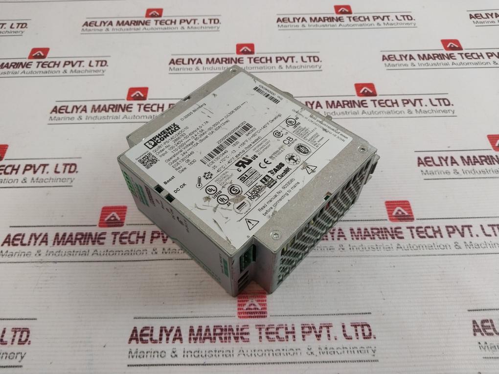 Phoenix Contact Quint-ps/1Ac/24Dc/10 Power Supply Rev: 08 2866763 ...