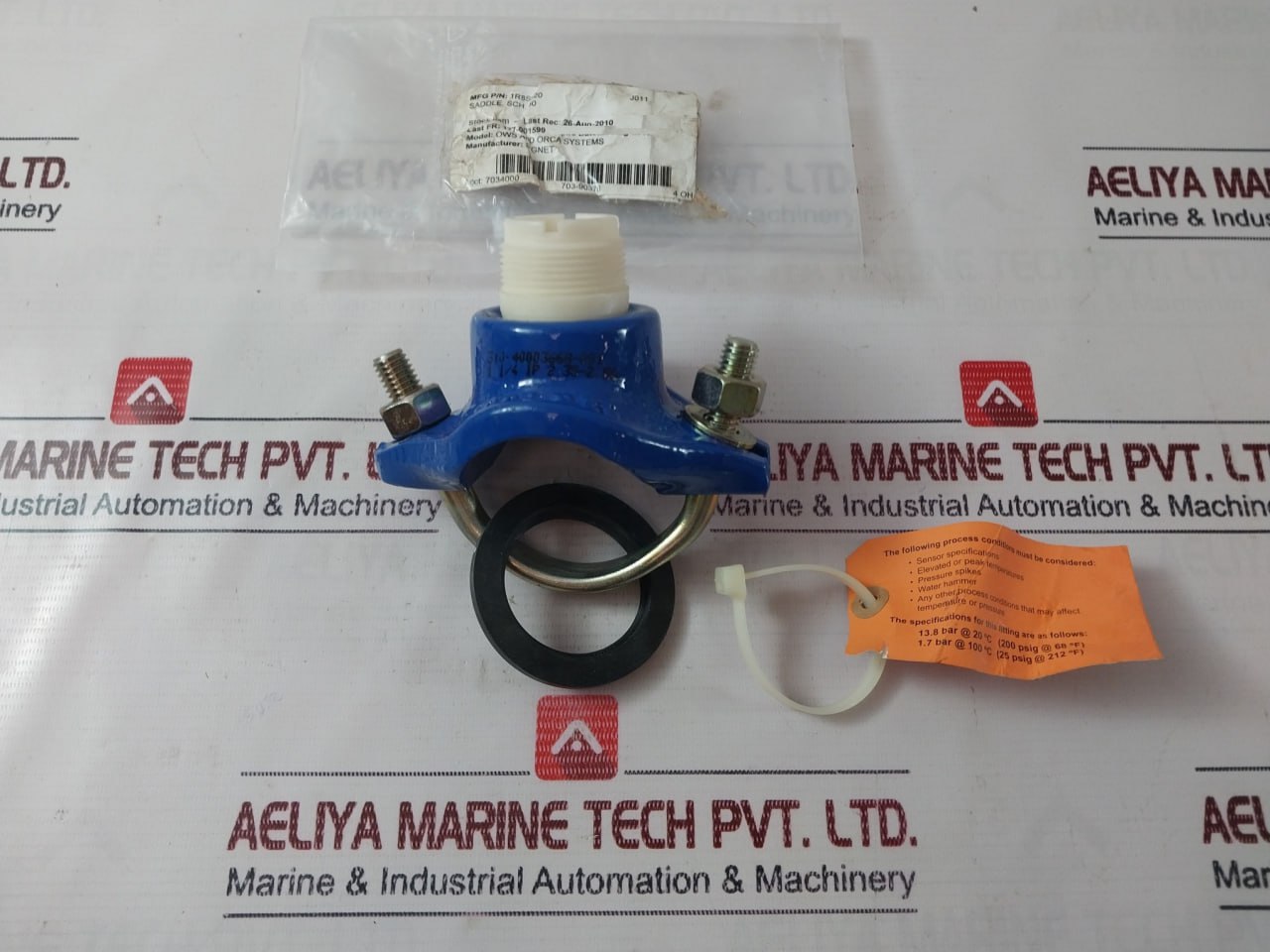 Signet Ir8S020 Strap On Saddle With Pvdf Insert – Aeliya Marine Tech