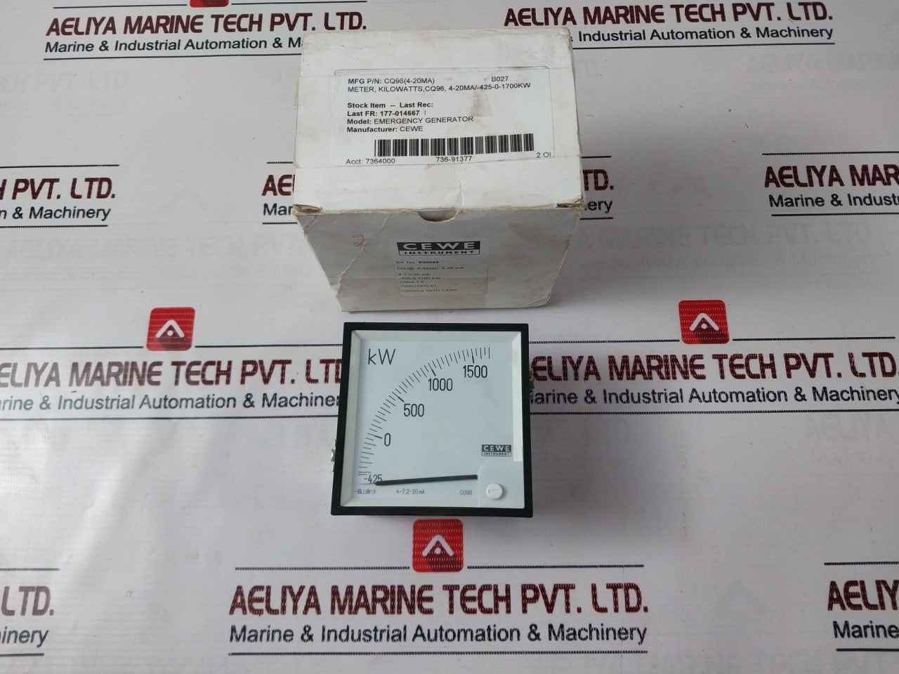 Cewe Instrument Cq96 Ammeter Analog Panel Meter 4-20 Ma – Aeliya Marine ...