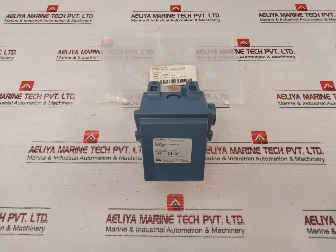 United Electric B402-120 Temperature Switch – Aeliya Marine Tech