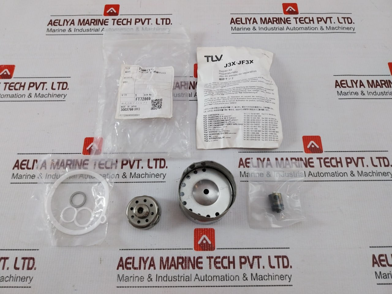 Tlv J(F) 3X 5 Jf3X Steam Trap Repair Kit – Aeliya Marine Tech