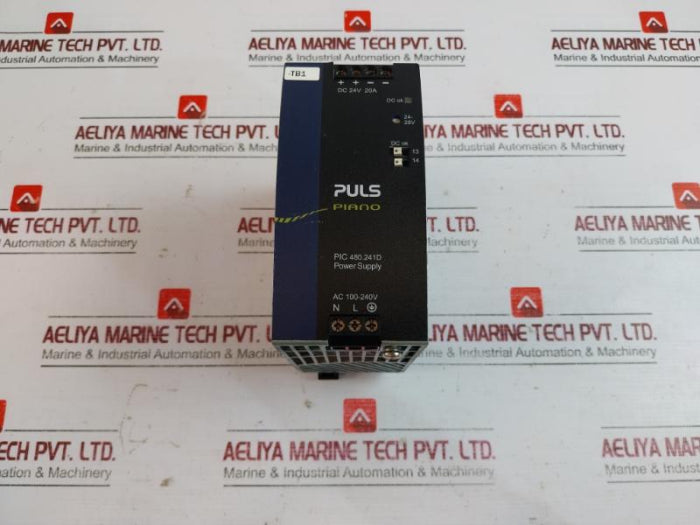 Puls Pic480.241D Piano Din-rail Power Supply For 1-phase Systems 24V 2 ...