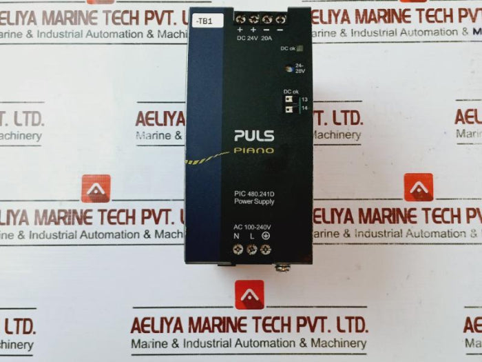 Puls Pic480.241D Switching Power Supply Unit 1-phase Ac 100-240V, 5.4 ...