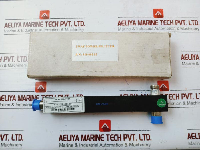 Reliance 340 002 02 2-way Power Splitter 700 - 3500 Mhz – Aeliya Marine ...