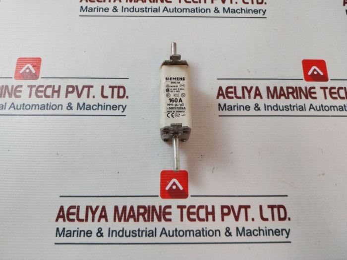 Siemens 3Na3 136 Fuse 500V/120Ka 160A – Aeliya Marine Tech