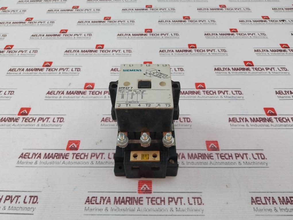 Siemens 3Tf47 7 Power Contactor 415V 50Hz – Aeliya Marine Tech