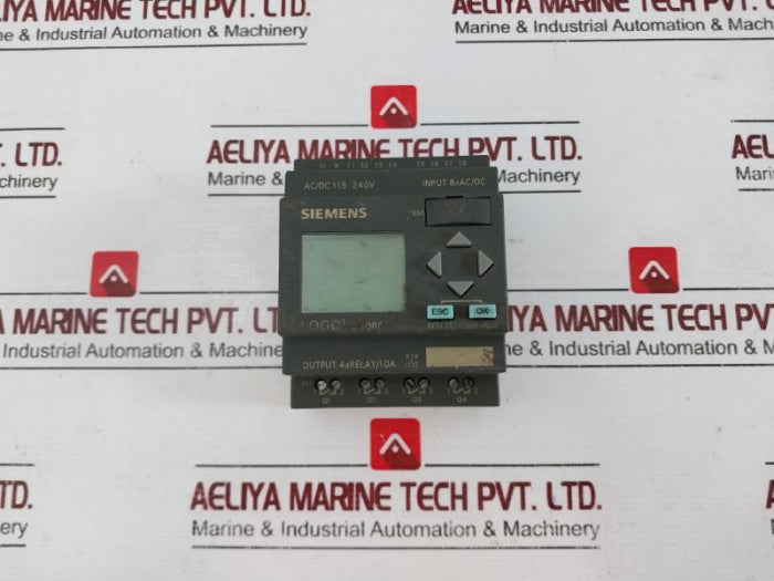 Siemens 6Ed1 052-1Fb00-0Ba6 Logic Module Logo 230Rc Dc 24V 8A B300 R30 ...