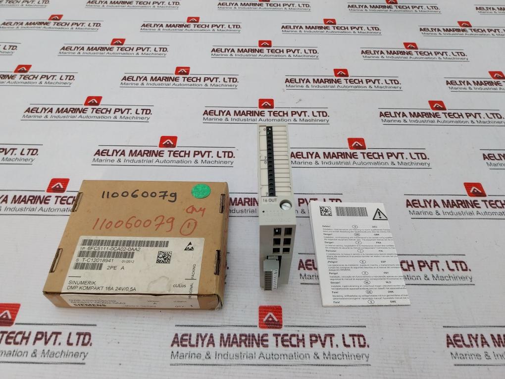 Siemens 6Fc5111-0Ca02-0Aa2 Sinumerik Dmp Kompakt Module – Aeliya Marine ...