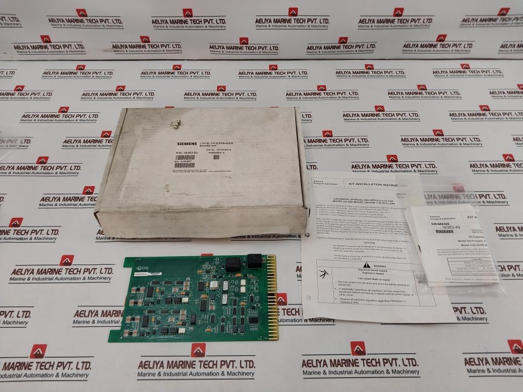 Siemens / Moore 16305-41-4 Local I/O Expander Board Kit 16353-52 ...