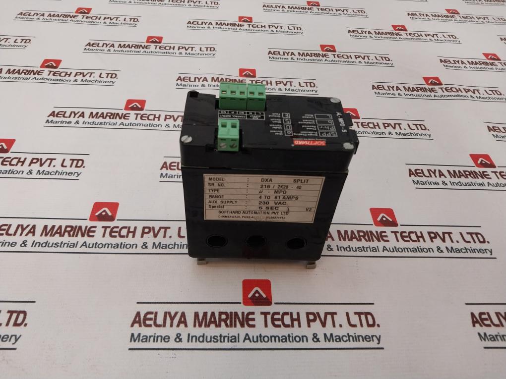Softhard µ-mpd-s Dxa Split Motor Protection Unit 230 Vac – Aeliya ...