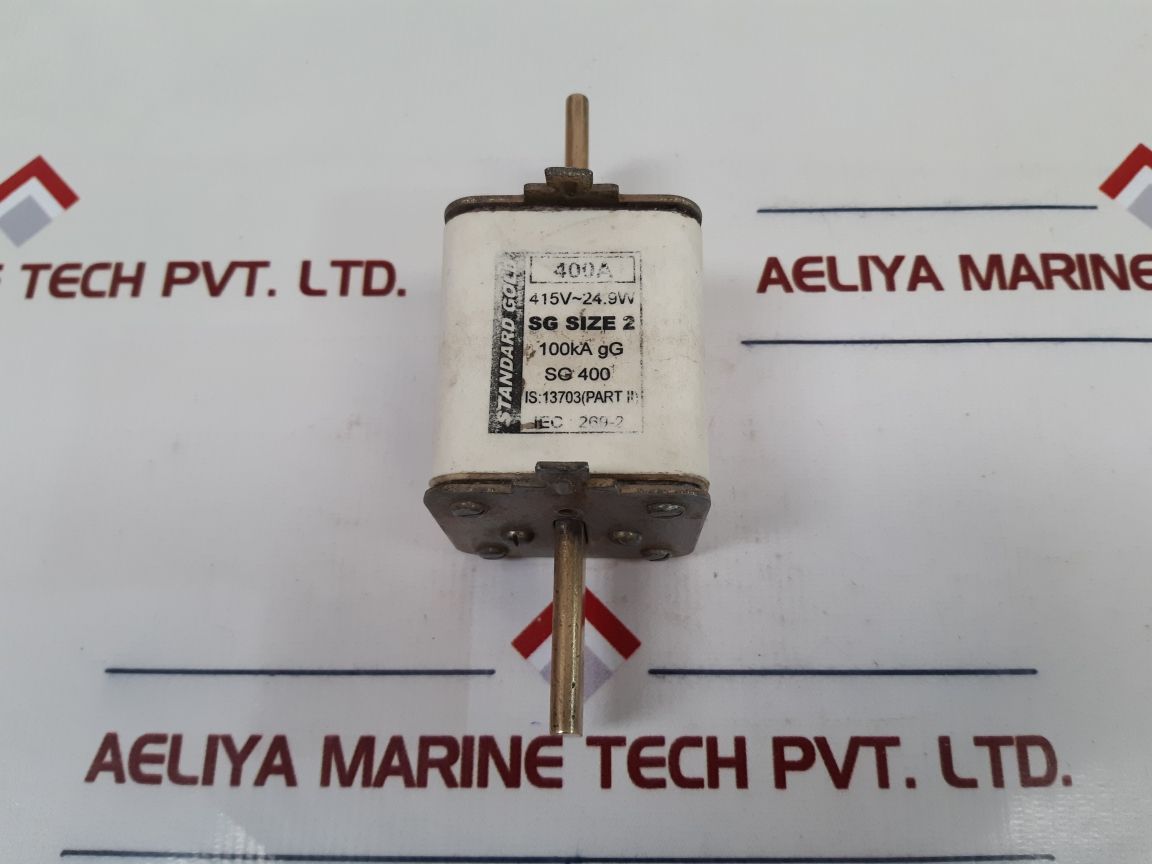 Standard Gold 400A Fuse 415V~24.9W – Aeliya Marine Tech