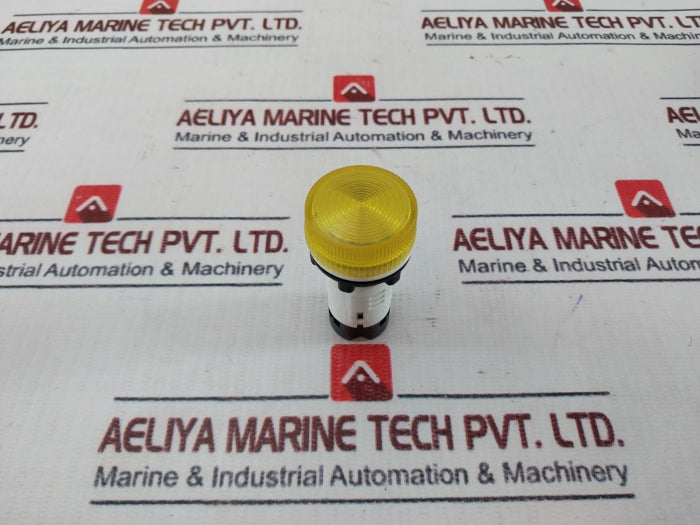 Teknic 3Plbrl Yellow Led Pilot Light 240V Ac – Aeliya Marine Tech