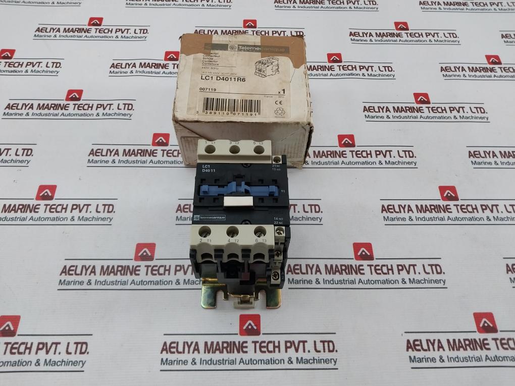 Telemecanique Lc1D4011R6 Contactor 60A 18,5 Kw-400V 30Hp-460V – Aeliya ...