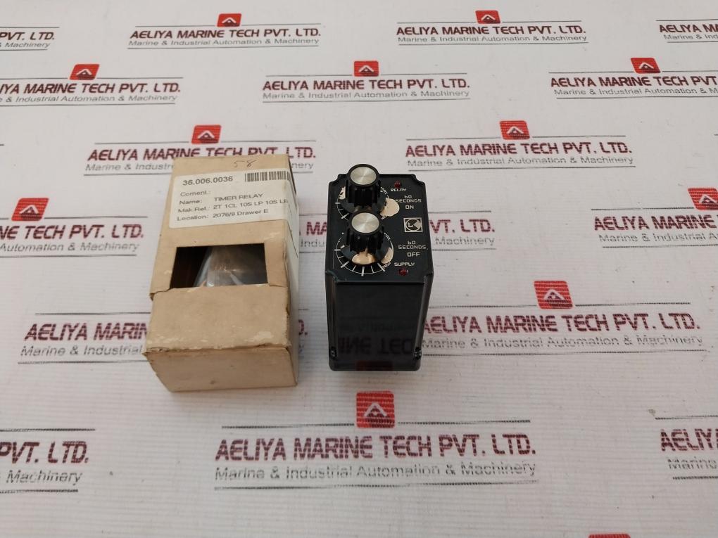 Tempatron 2T 1C L Timer Relay 24Vdc – Aeliya Marine Tech