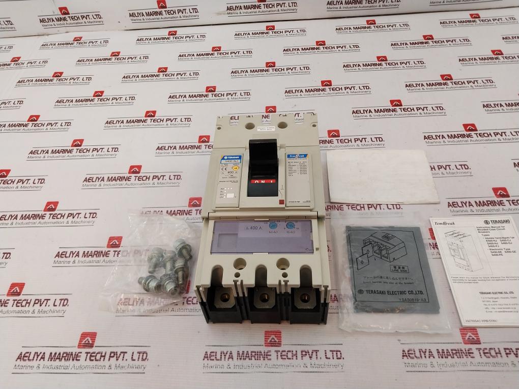 Terasaki S400-nj 3 Pole Circuit Breaker 800V 50/60Hz – Aeliya Marine Tech