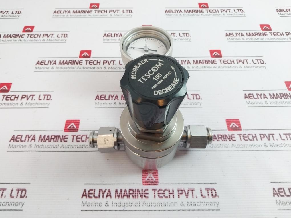 Tescom Europe 44-3262Hrw3-853 Pressure Regulator 35 Bar 500 Psig ...