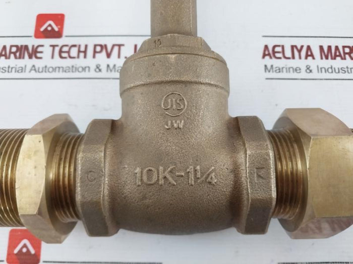 Toyo 10K-1 1/4 Gate Valve – Aeliya Marine Tech