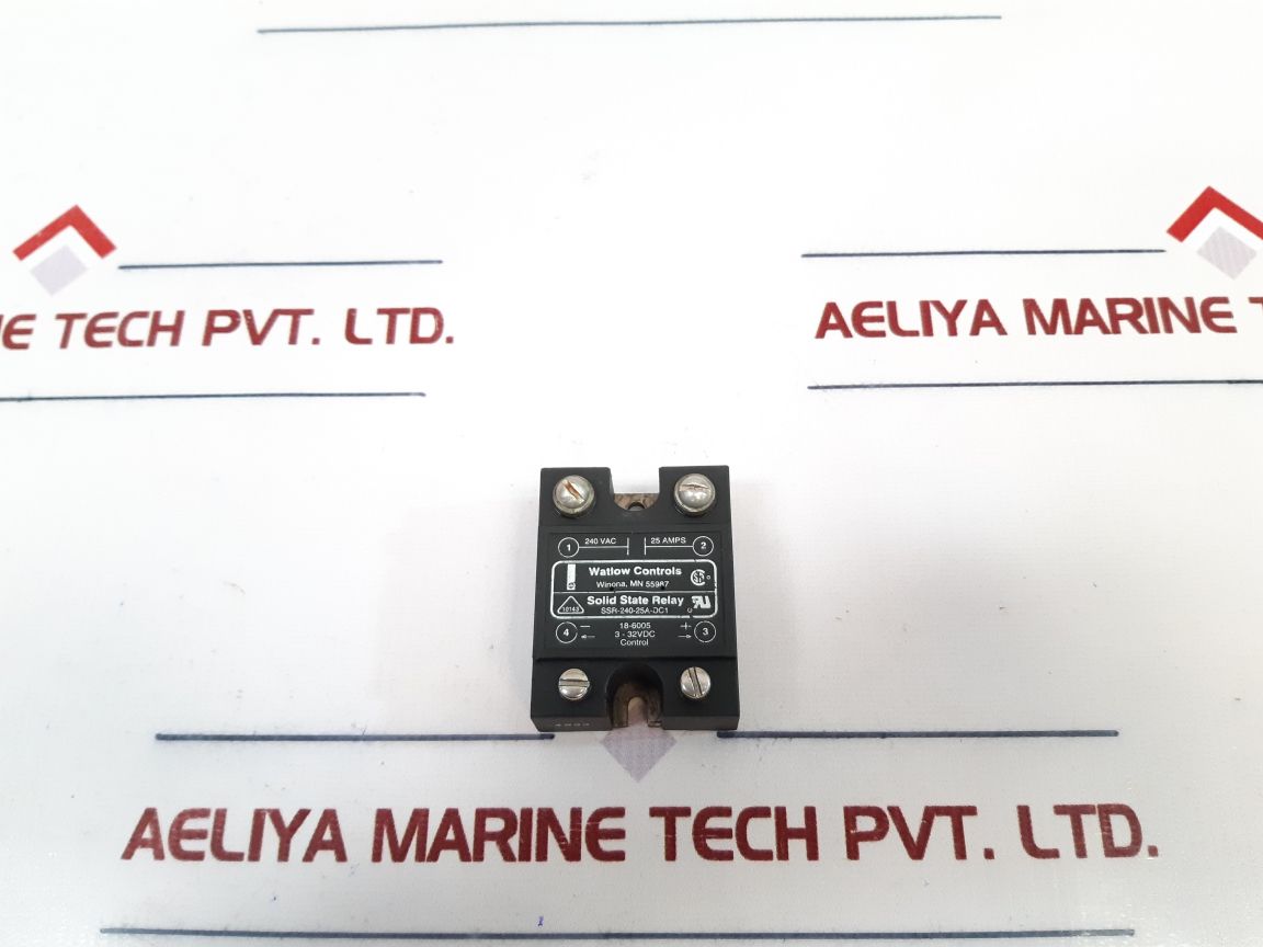 Watlow Controls Ssr-240-25A-dc1 Solid State Relay – Aeliya Marine Tech