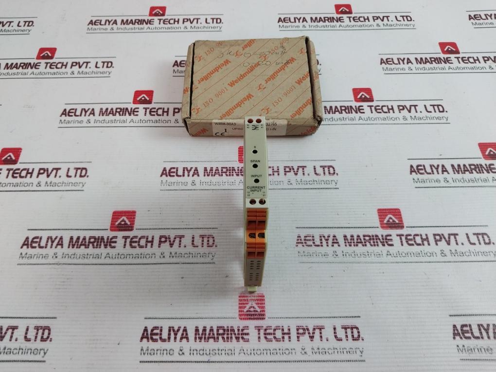 Weidmuller W408-00A3 Analogue Isolator 9 To 30Vdc Power – Aeliya Marine ...