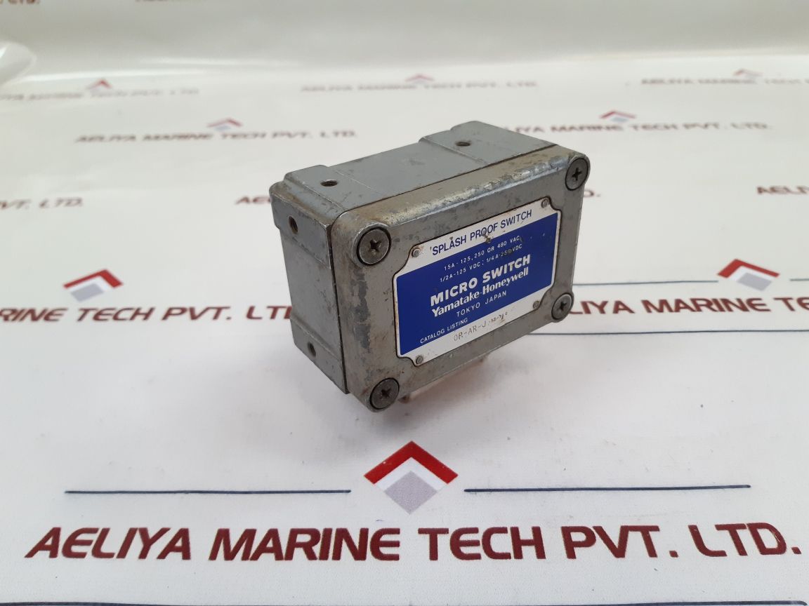 Yamatake-honeywell Op-ar-j Splash Proof Micro Switch – Aeliya Marine Tech