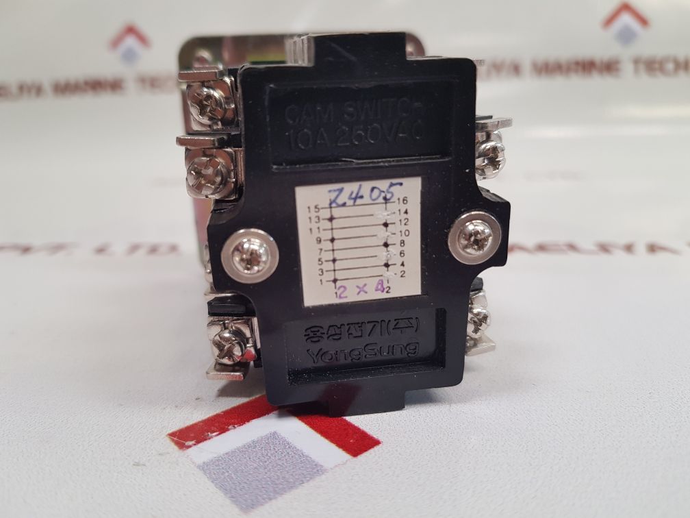 Yong Sung Cam Switch Ac 250V 10A, Max 600V – Aeliya Marine Tech