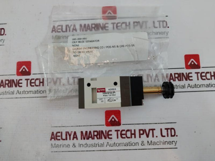 Ypc Ysv210-ip Solenoid Valve 1.5 To 10 Bar 085-000-00U – Aeliya Marine Tech